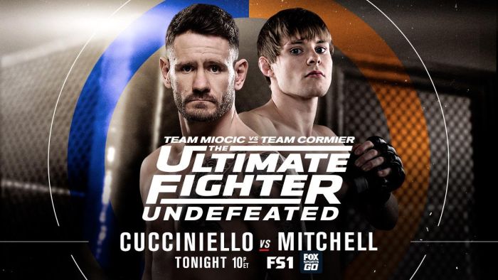 The Ultimate Fighter Undefeated: Jay Cucciniello vs Bryce Mitchell