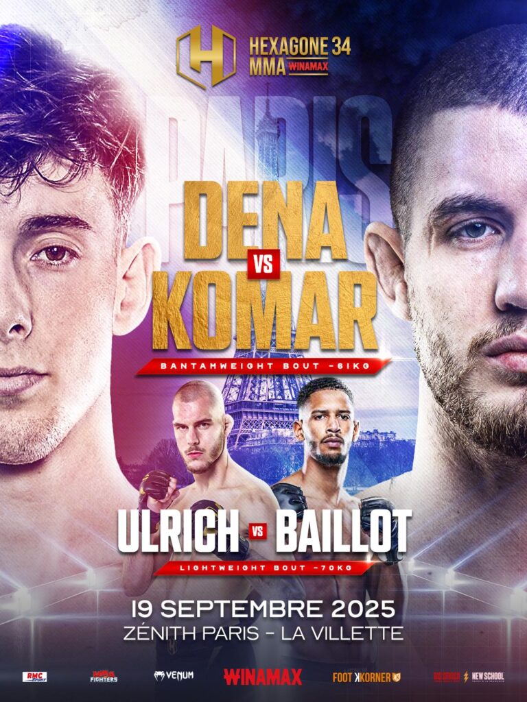 Komár Dávid Dániel két hét múlva főmeccset (!) vív a Hexagone MMA-ban!